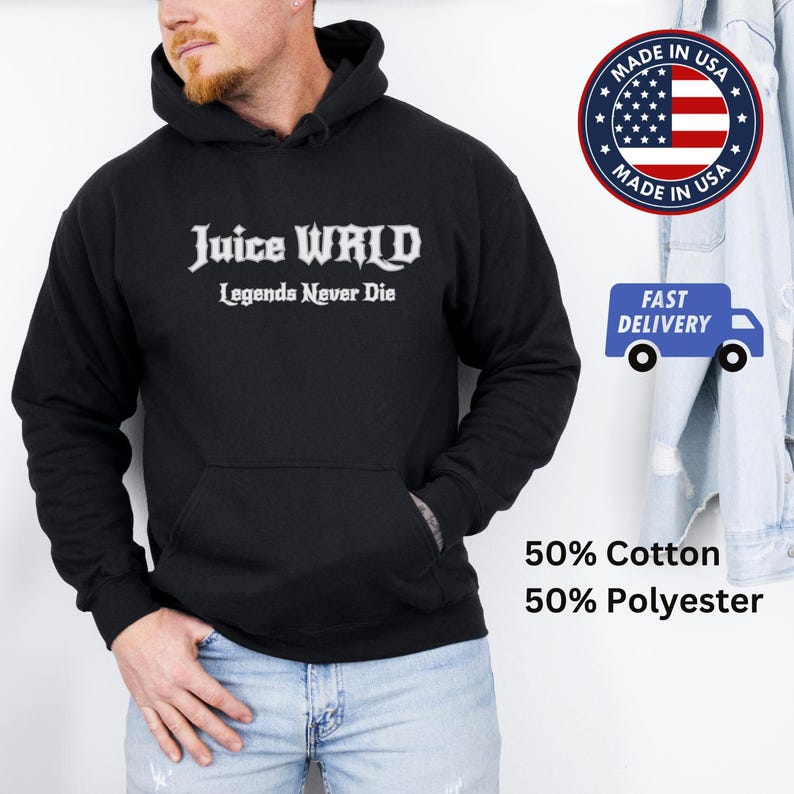 Juice WRLD Hoodie - Mens Juice WRLD Merch - Juice Wrld Sweater - Juice ...