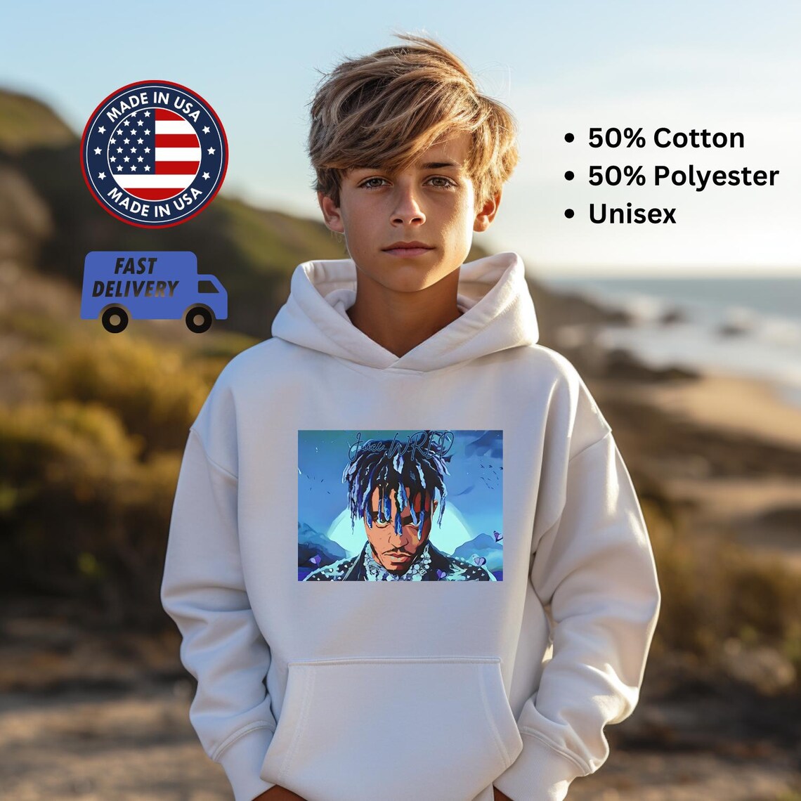 Juice WRLD Sweatshirt - Juice WRLD Kids Hoodie | 999 Youth Hoodie ...