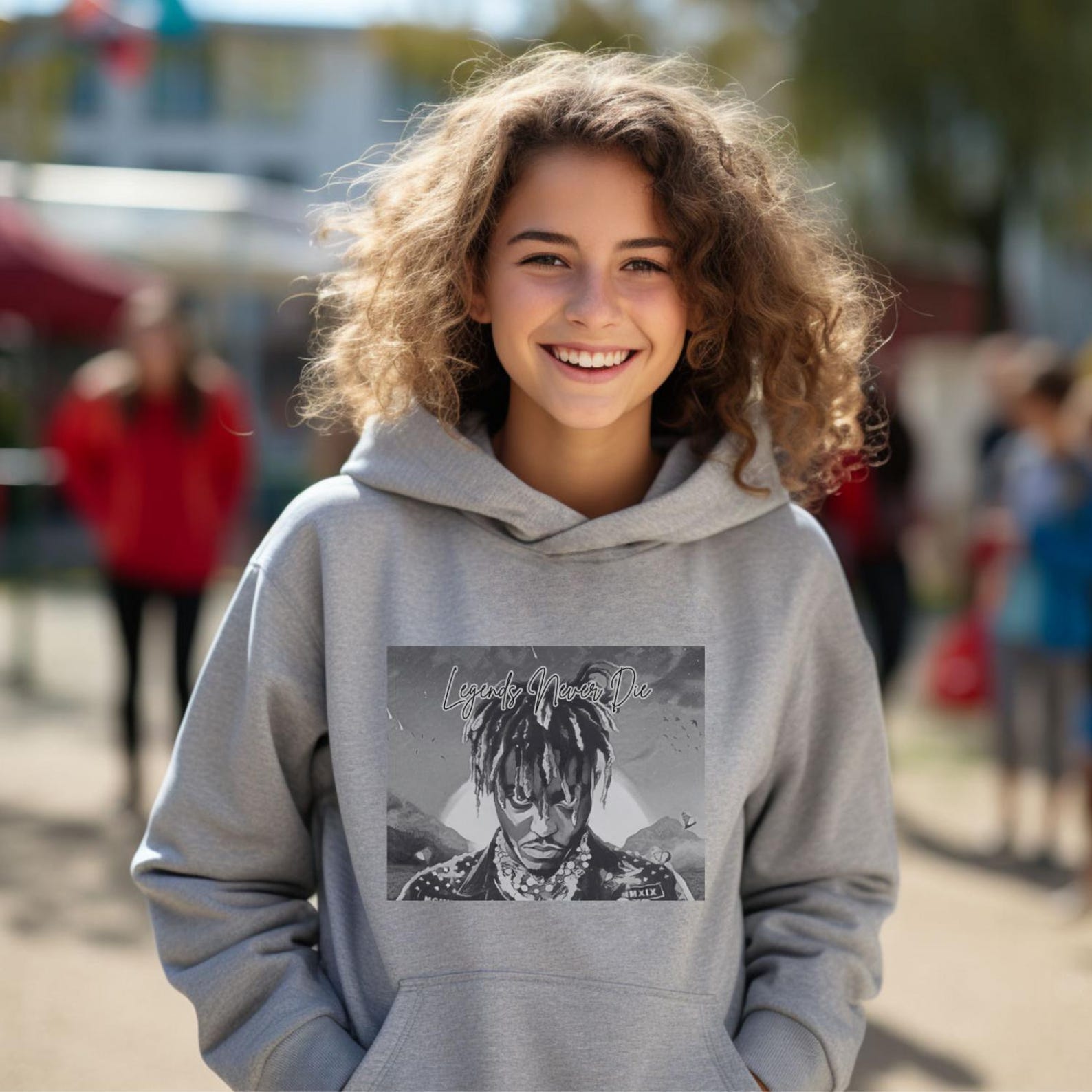 Juice Wrld Hoodie Kids - Youth Juice Wrld Sweater for Kids Rapper Merch ...