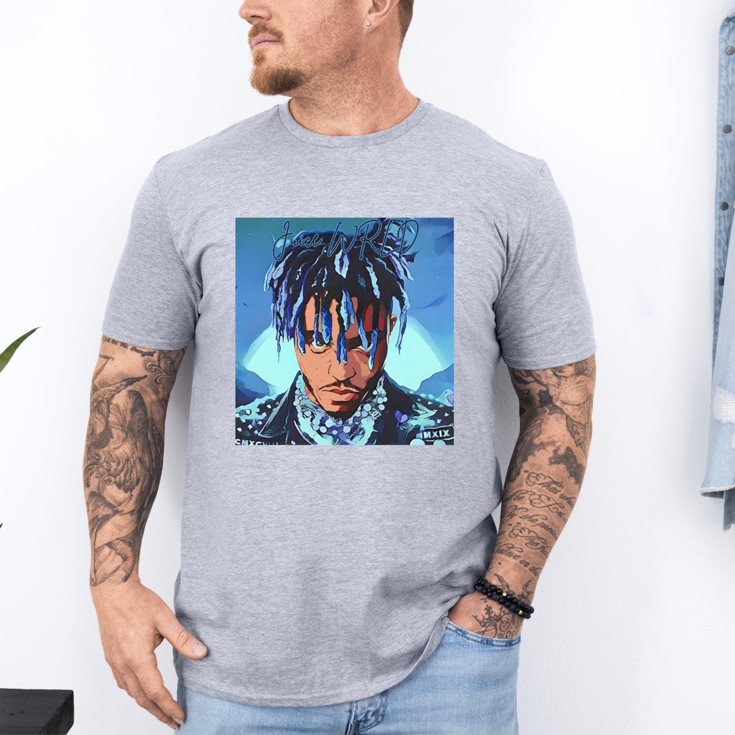 Juice WRLD Shirt for Men | 999 Graphic Tee | Juice WRLD Shirt | Premium Juice WRLD Merch ...