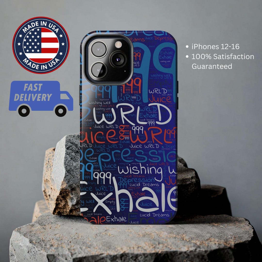 Juice WRLD 999 iPhone Case, Protective Glossy Finish - Etsy