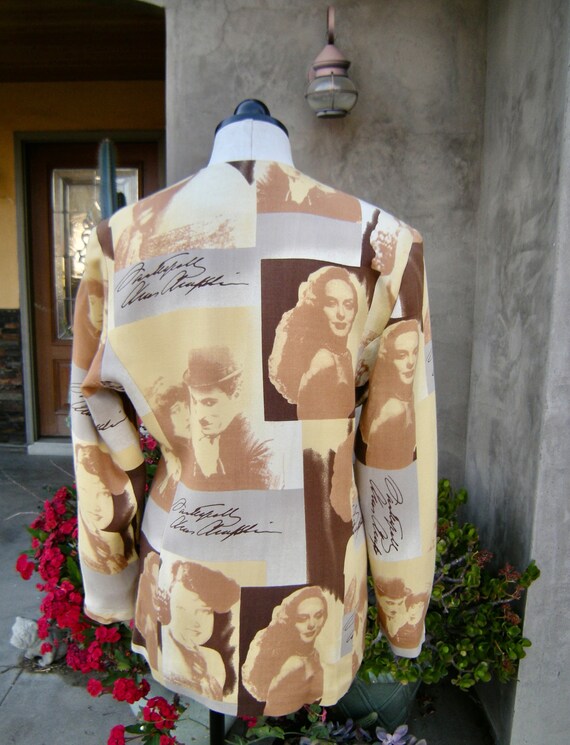 Miss Marilyn Paris Vintage Movie Star Blazer Size M -… - Gem