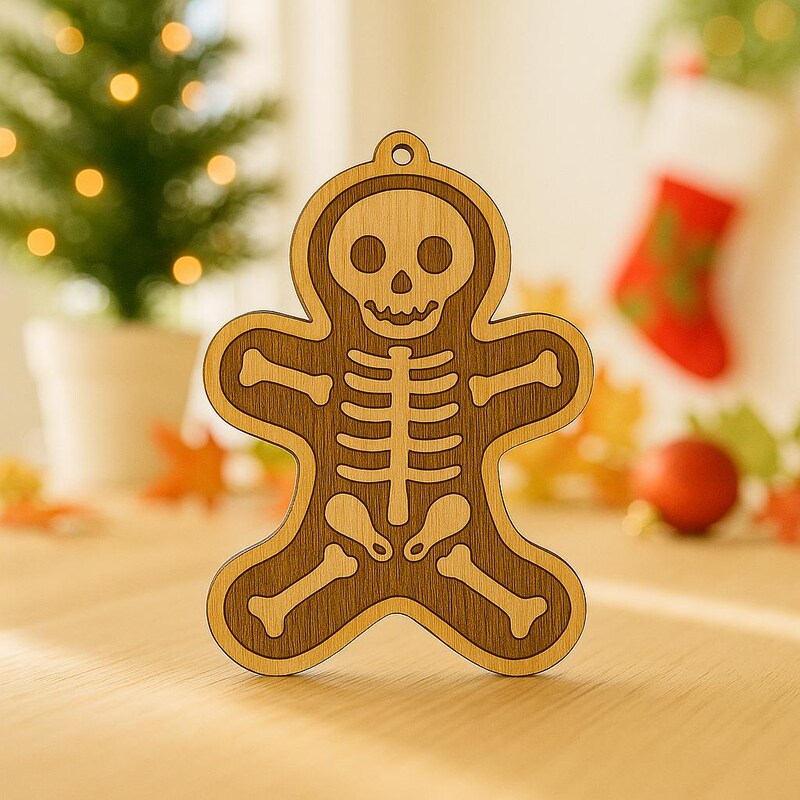 Gingerbread Skeleton - Etsy