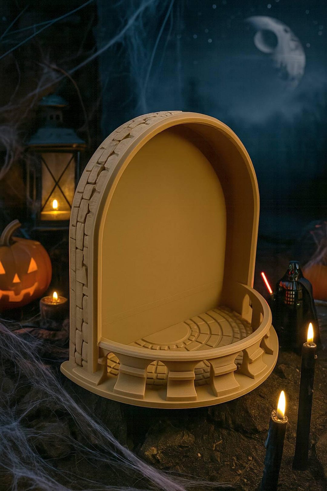 Miniature Amphitheater Display Stand: 3D Printed Gothic Diorama Base - Etsy