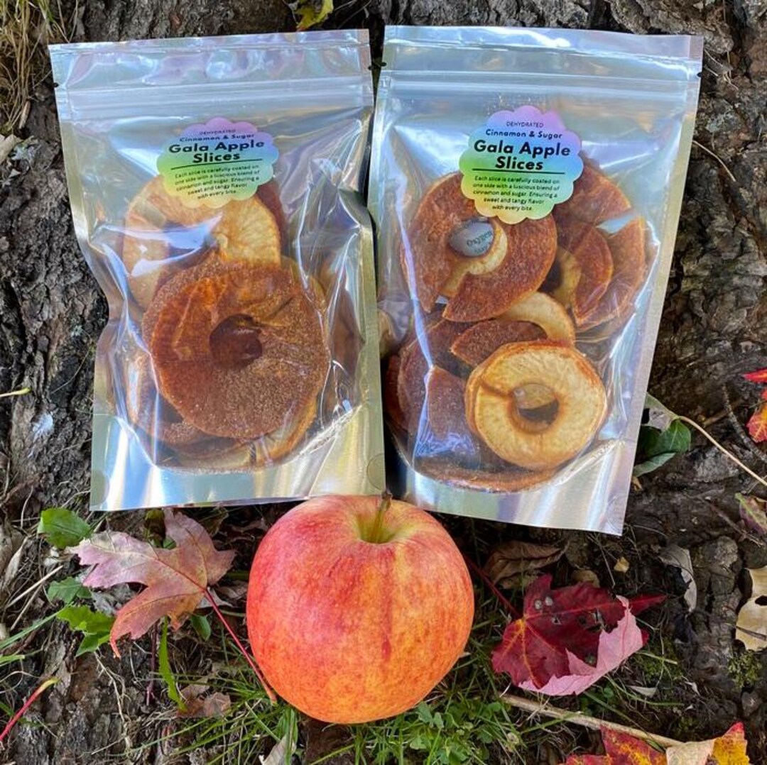 Sweet Cinnamon Gala Crunch - 2 Oz Packages of Dehydrated Gala Apple ...