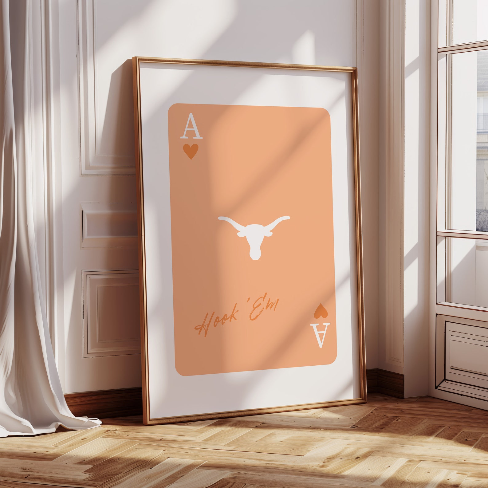 UT Austin Ace Print | Dorm Room Decor | the University of Texas ...