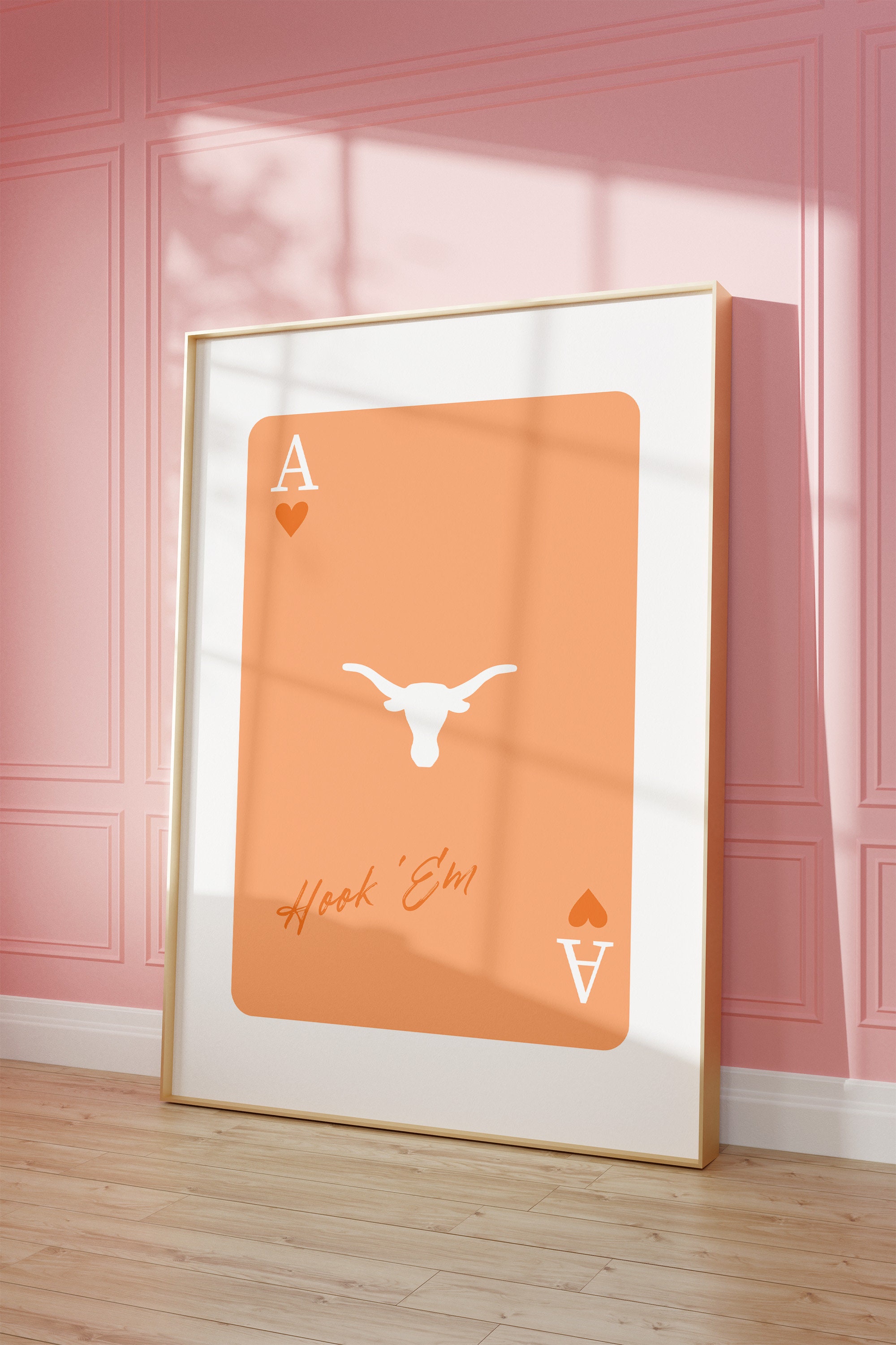 UT Austin Ace Print | Dorm Room Decor | the University of Texas ...