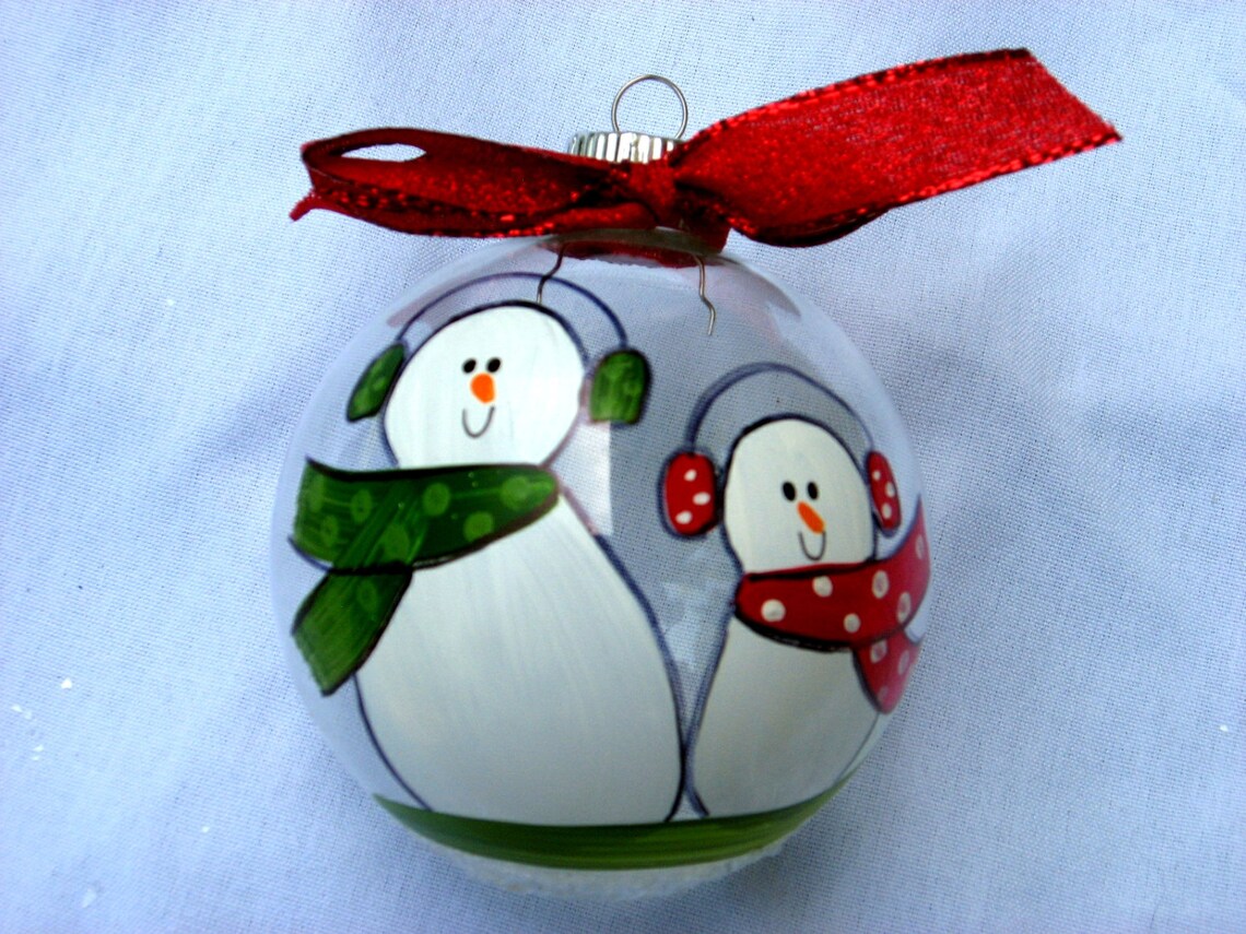 Big Brother, Little Brother - Personalized and Hand Painted Ornament - Etsy