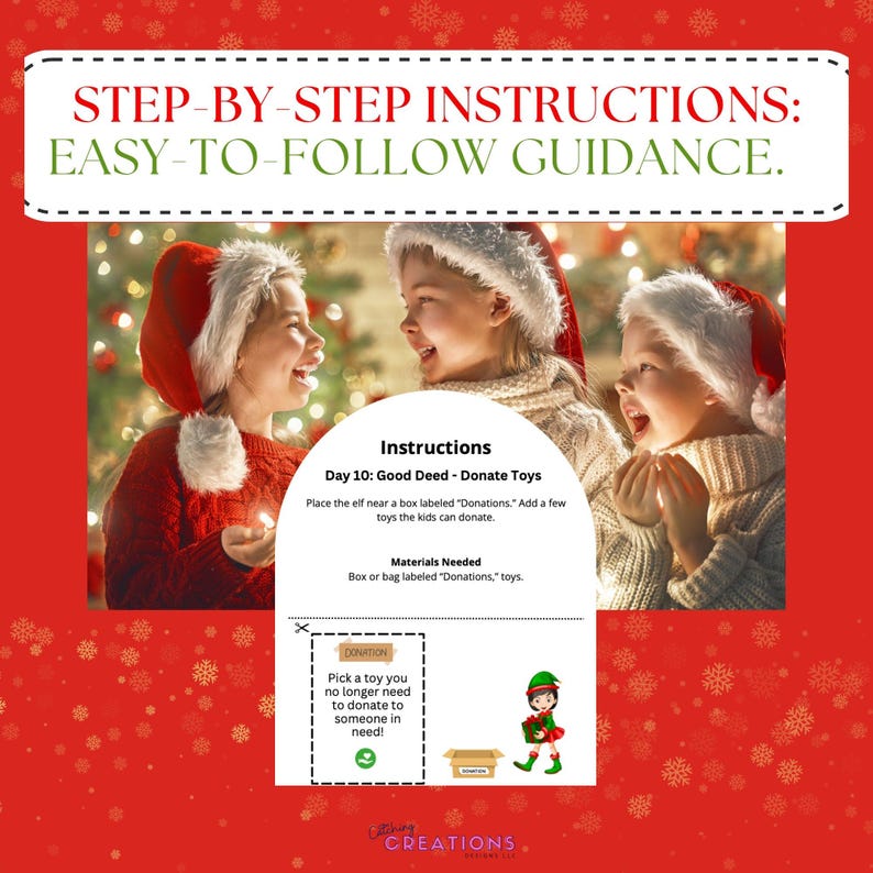 Holiday Elf Printable Kit | 25+ Elf Ideas for December | Daily Setups ...