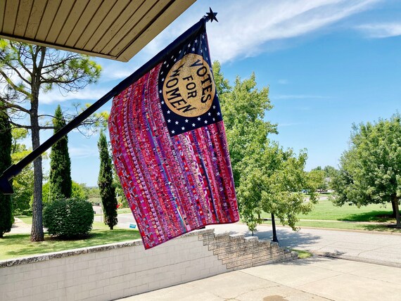 Votes For Women Her Flag Home Version Etsy