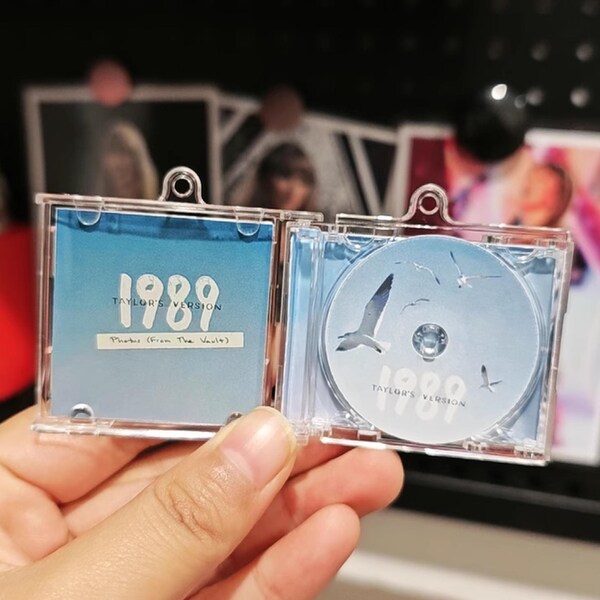 Mini Cd Keychain - Etsy