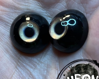 Werepup & Werewolf Reborn or BJD Eyes by Chronic Art Dolls With Black ...