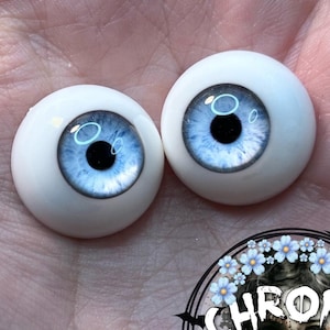 Chronic Art Dolls Pale Albino Blue Human or Horror Reborn Resin Eyes **FREE Shipping in USA** - Etsy
