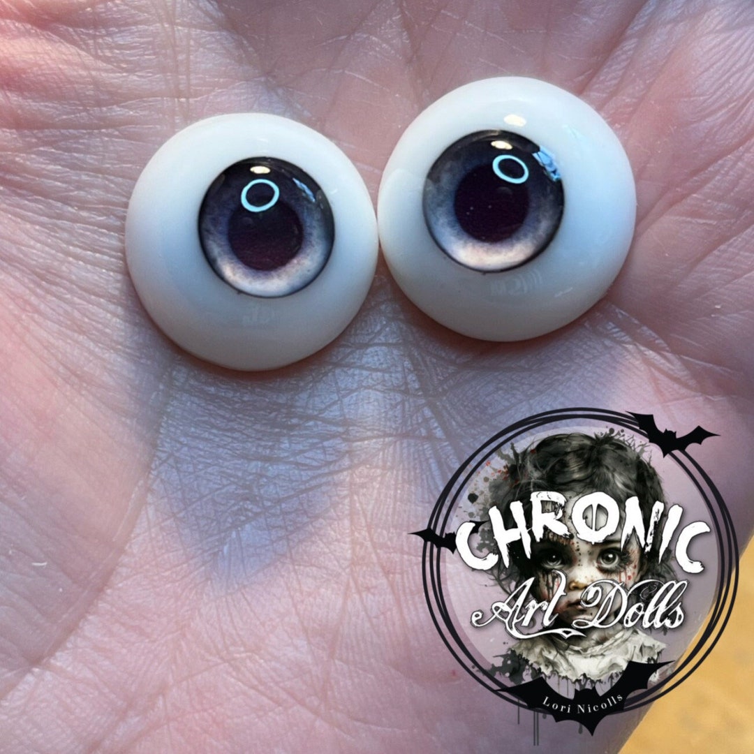 Brown Fantasy Werepup - Dog - Resin Fantasy Eyes for Reborn & BJD Dolls ...