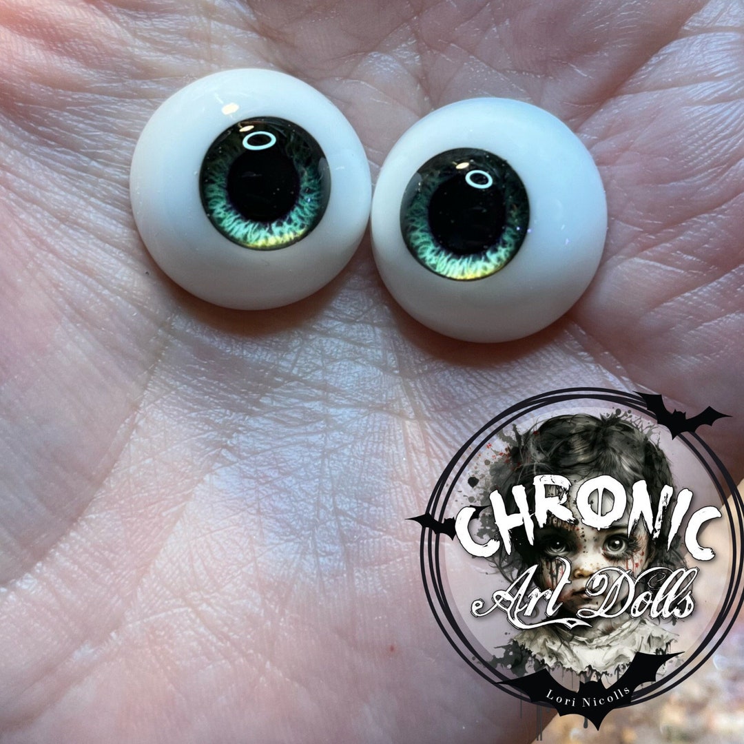Chronic Art Dolls - Resin Doll Woodland Green Eyes for Reborn & BJD Dolls **FREE 1st Class ...