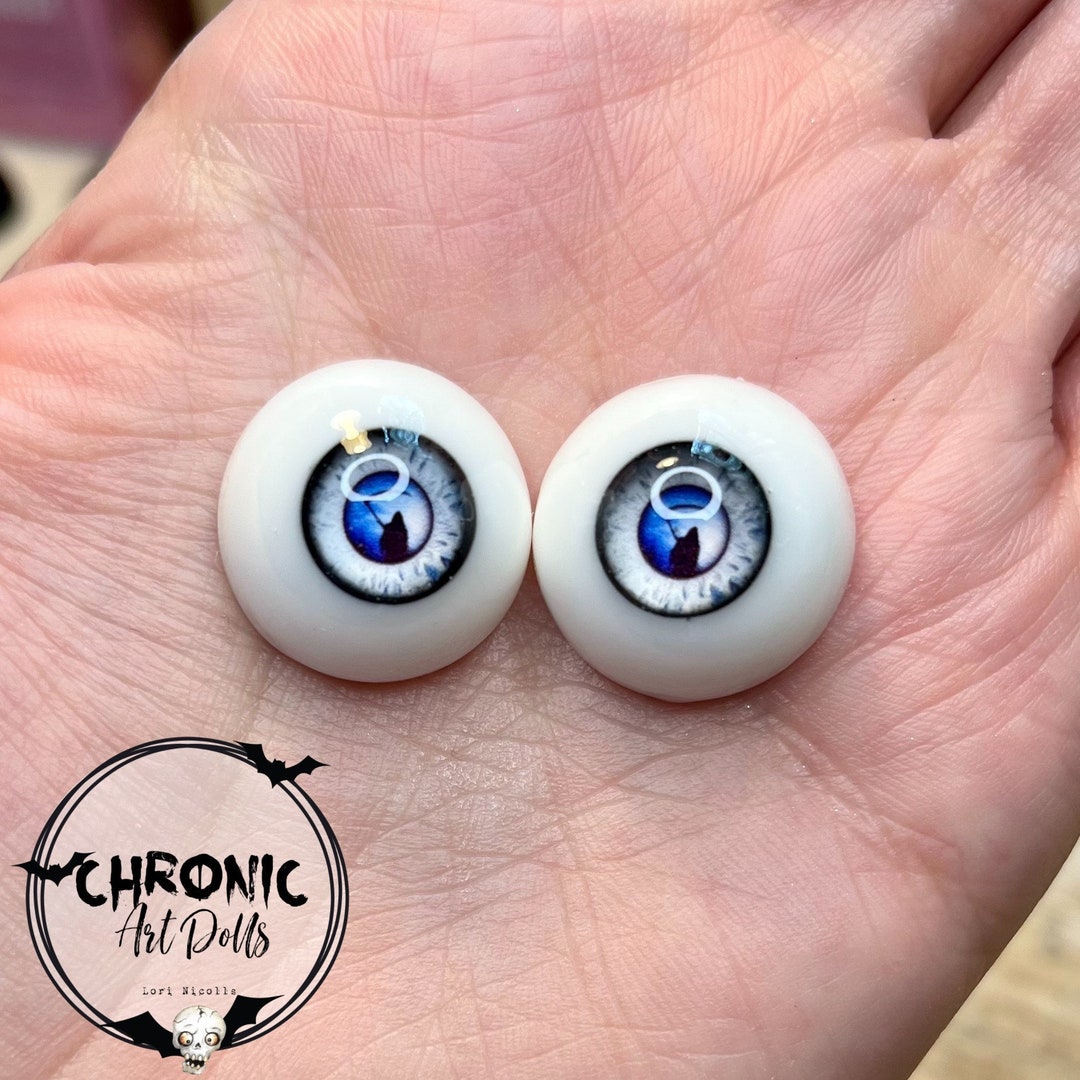 Chronic Art Dolls Grim Reaper Horror Resin Reborn & BJD Eyes - Horror Eyes **FREE 1st Class ...
