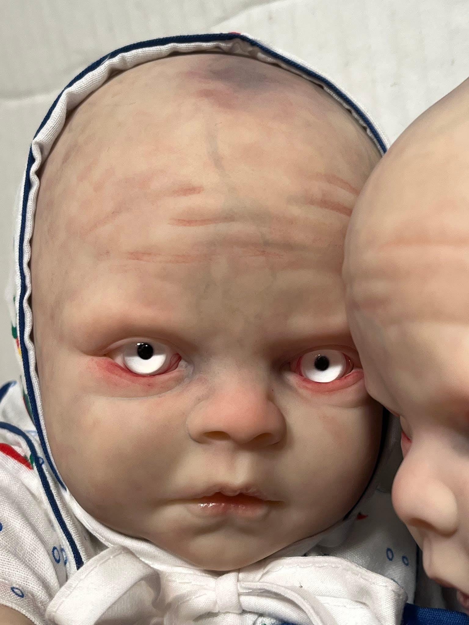 Terrified Eyes With Veining for Reborn Dolls & Bjds by Chronic Art ...