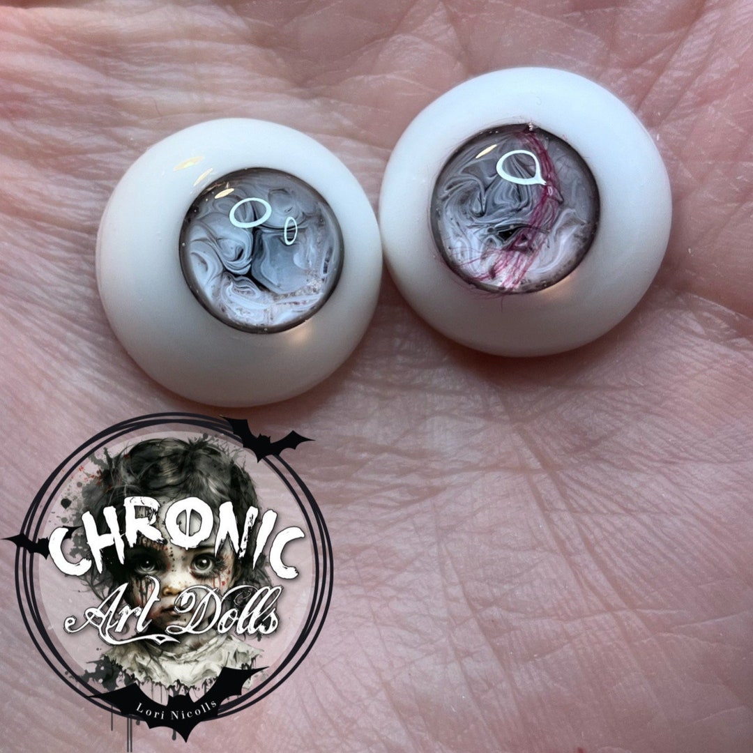 Chronic Art Dolls Resin Zombie Eyes for Alternative Reborn Dolls & Bjds ...