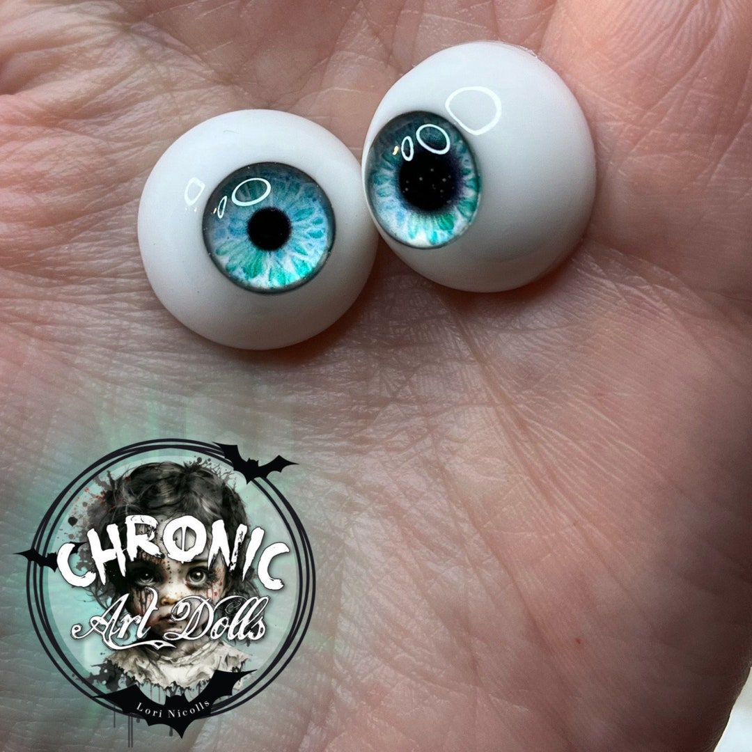 Chronic Art Dolls Resin Doll Fantasy Mint With Different Pupil Size Eyes for Reborn & BJD Dolls ...