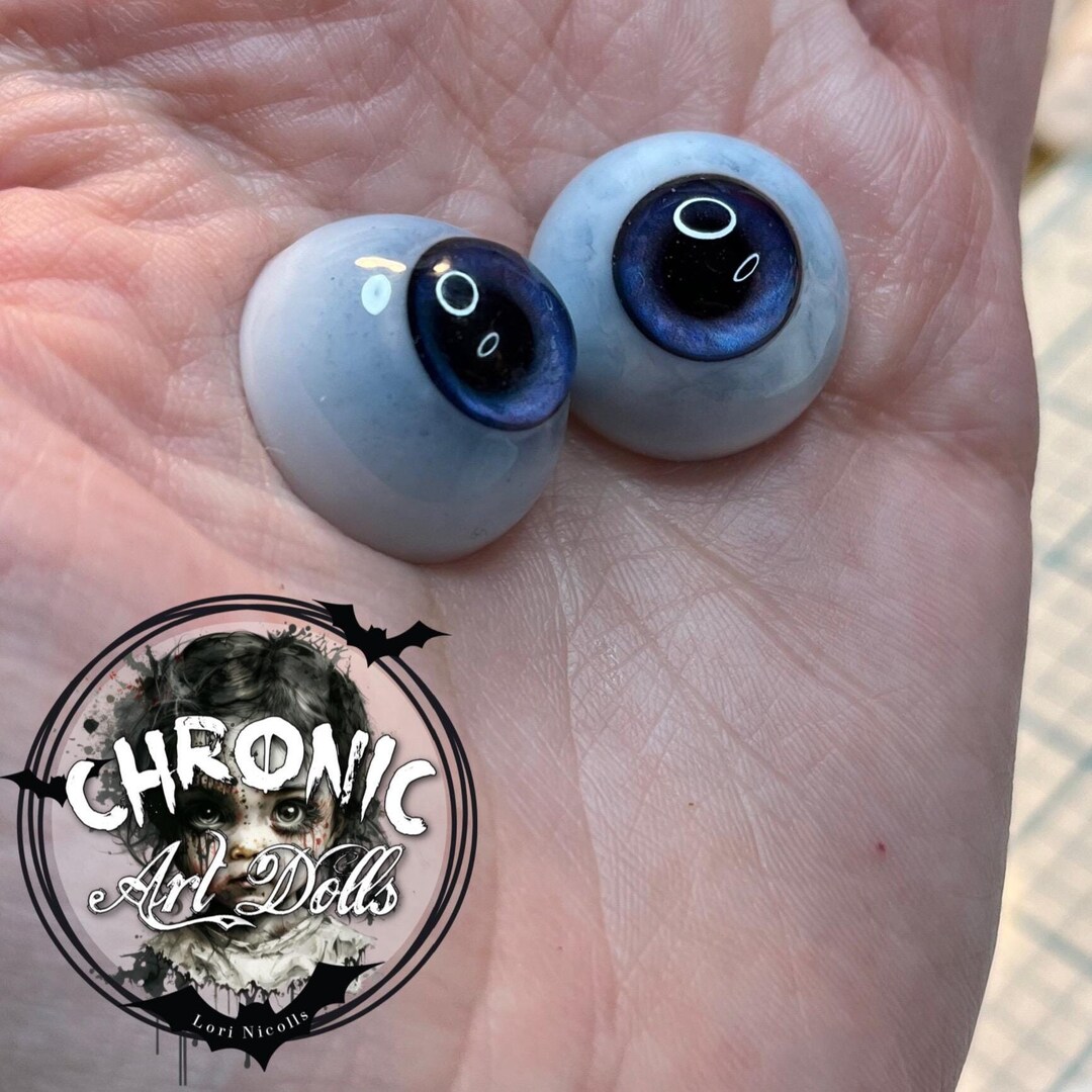 Chronic Art Dolls Blue Toned Human Reborn Resin Eyes **FREE Shipping in USA** - Etsy