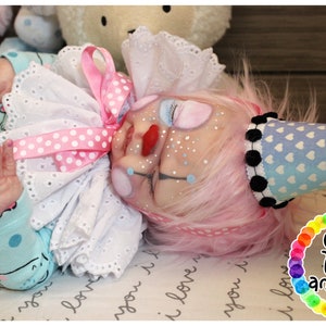 Custom Baby Reborn Pastel Clown Doll by Ollipopandco. - Open for Custom ...