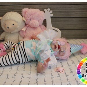 Custom Baby Reborn Pastel Clown Doll by Ollipopandco. - Open for Custom ...
