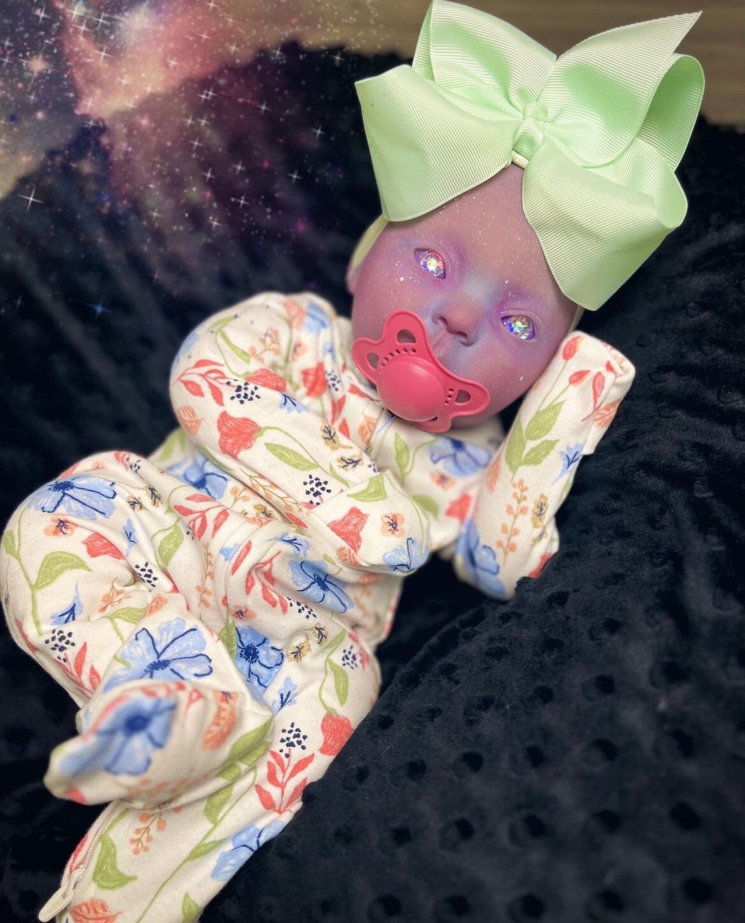 Baby Reborn Alien Cuddle Baby Doll drew Ann Kit by Ollipopandco. Ready ...