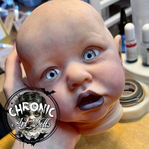 Chronic Art Dolls Pale Albino Blue Human or Horror Reborn Resin Eyes **FREE Shipping in USA** - Etsy