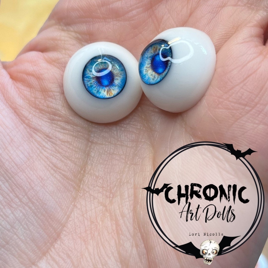 Chronic Art Dolls Resin Blue Eyes for BJD & Reborn Dolls **FREE Shipping** - Etsy