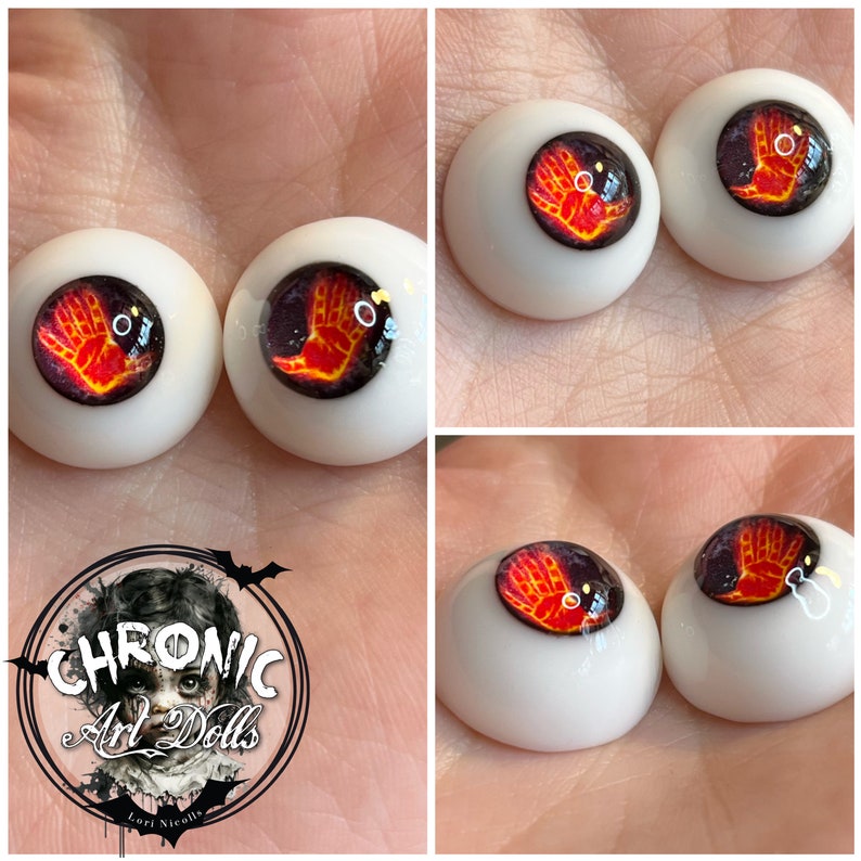 Fire Starter Hands Horror Resin Doll Eyes for BJD & Reborn - Etsy
