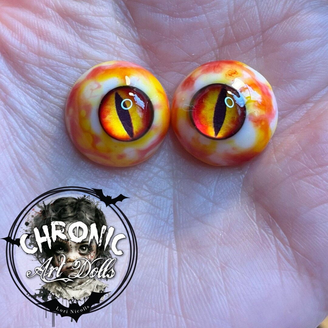 Chronic Art Dolls Creature or Demon Eyes for BJD & Reborn Alternative ...