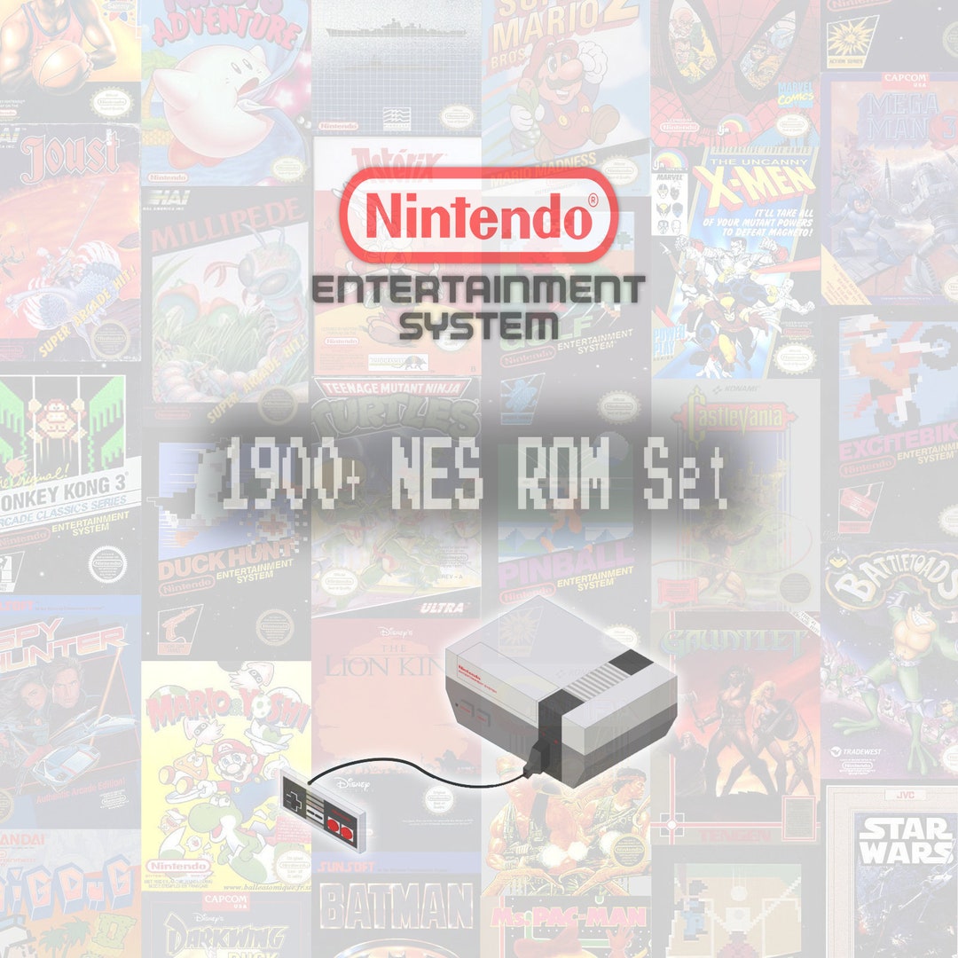 Complete Roms Pack NES for Your Emulation Collection Retropie, Batocera ...