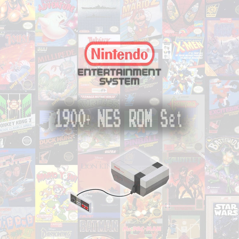Complete Roms Pack NES for Your Emulation Collection Retropie, Batocera ...