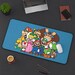 Classic Video Game Characters Desk Mat for Gaming Computer Fan Art ...