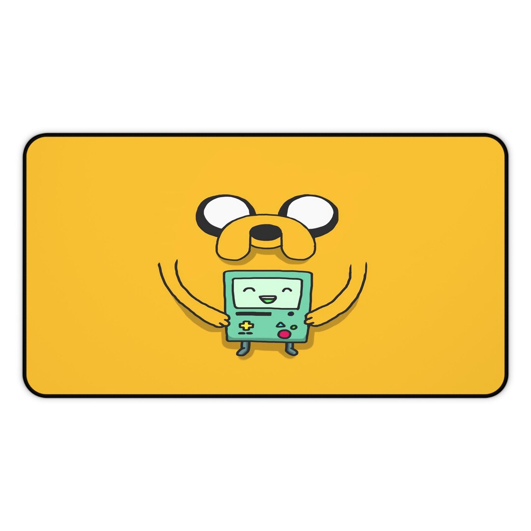 Adventure Time Jake BMO Relaxing Grass Desk Mat for Gaming Computer Fan ...