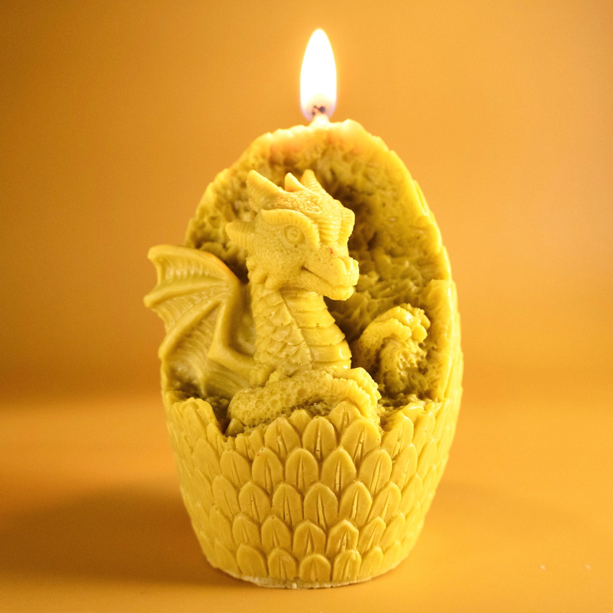 Dragon Egg Candle Highly Detailed Beeswax Candle, Perfect for Fantasy ...