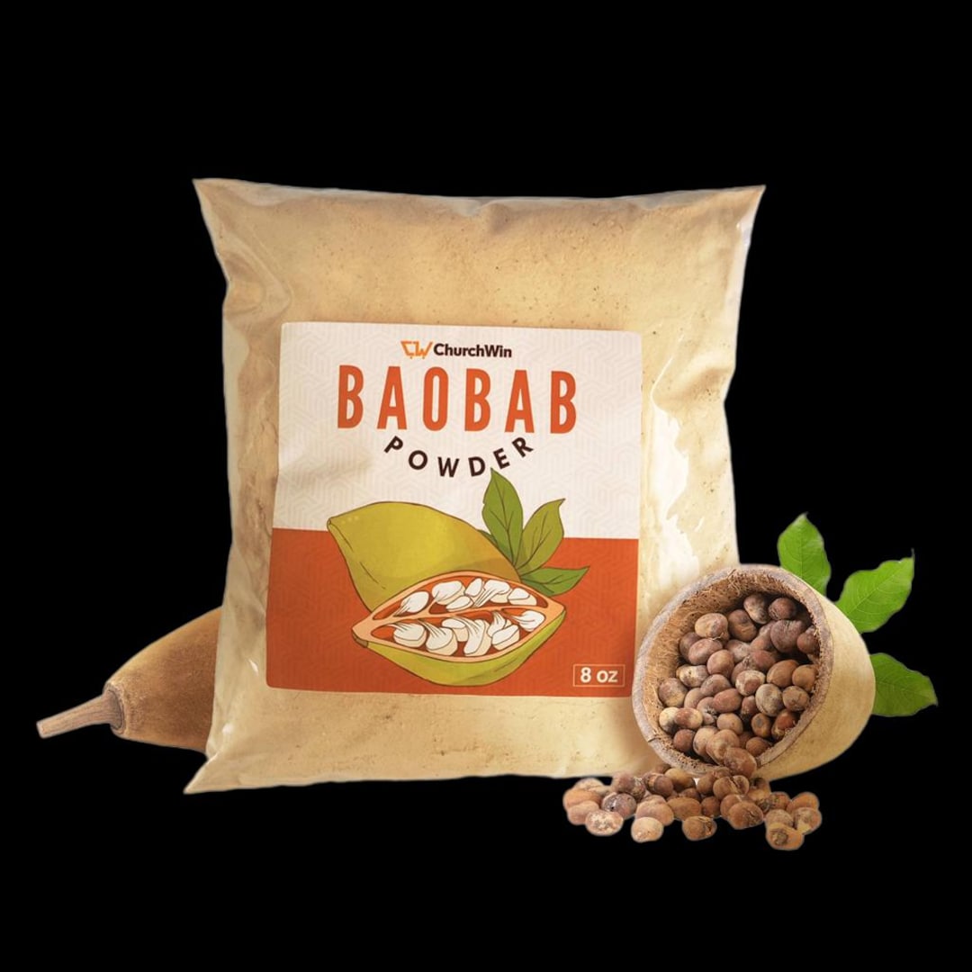 Organic Baobab Powder From Ghana: Nutrient-rich Superfood, 16 Oz - Etsy