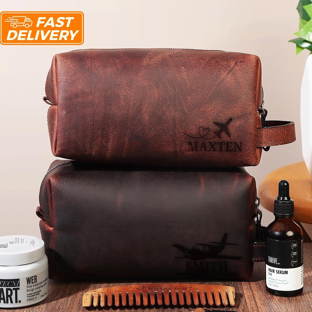 Personalized Pilot Dopp Kit, Pilot Gifts for Men, Custom Air Force ...