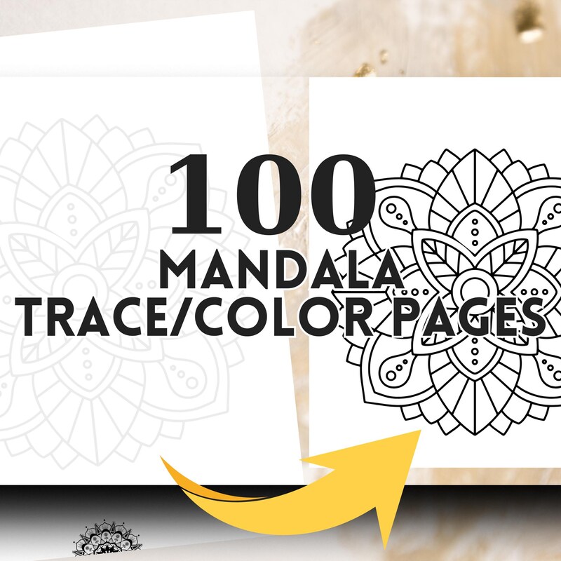 Mandala Coloring Pages - Etsy