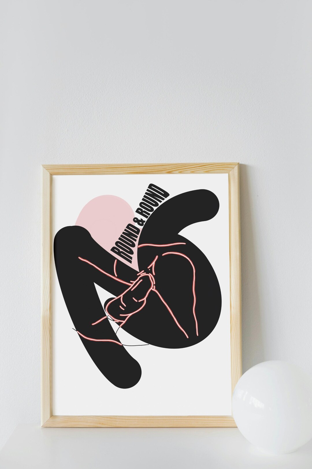 Seductive Nude Art, Pleasure Sensual Art, Nude Wall Art, Intimate ...