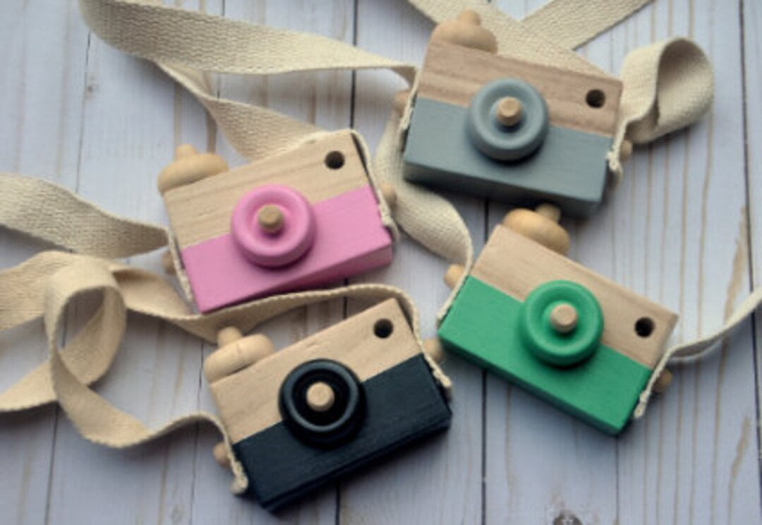Beech Wood Play Camera - YOU CHOOSE - Montessori - Pretend Play - Photo ...