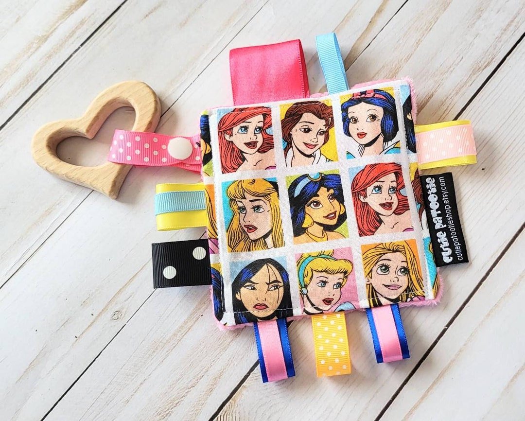 Ribby Crinkle Crackle Gender Neutral Baby Girl Gift Ribbon Blanket With ...