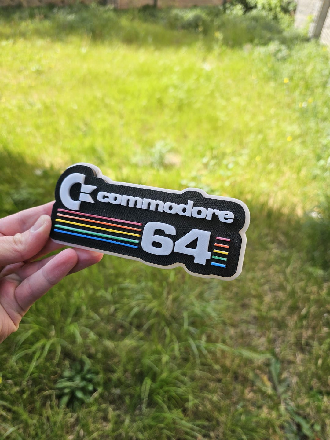 Commodore 64 Logo Wall Art | Retro Gaming Room Decor | Vintage Computer ...