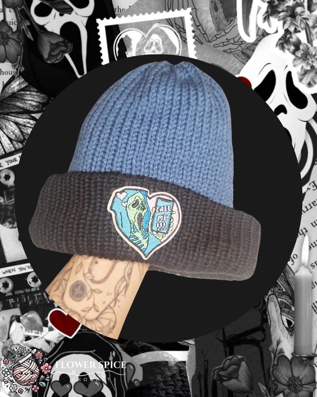 Call Me Ghostface Beanie - Etsy
