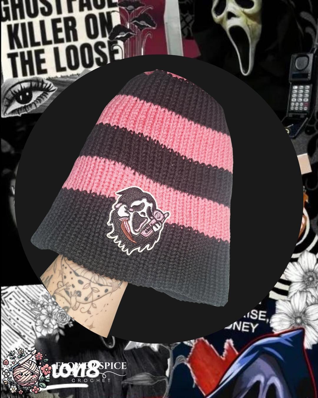 WAAAAZAAAA Ghostface Scary Movie Beanie - Etsy