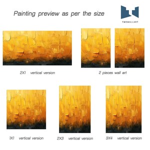 Yellow Minimalist Abstract Line Art, Large Yellow Textured Wall Mural ...