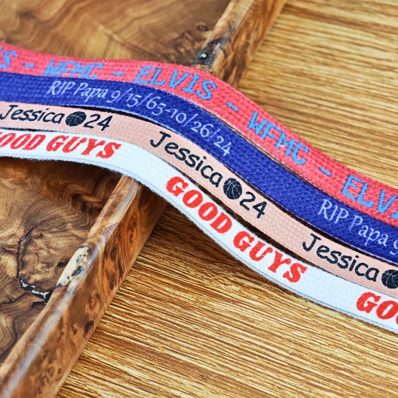 Custom Shoelaces - Etsy