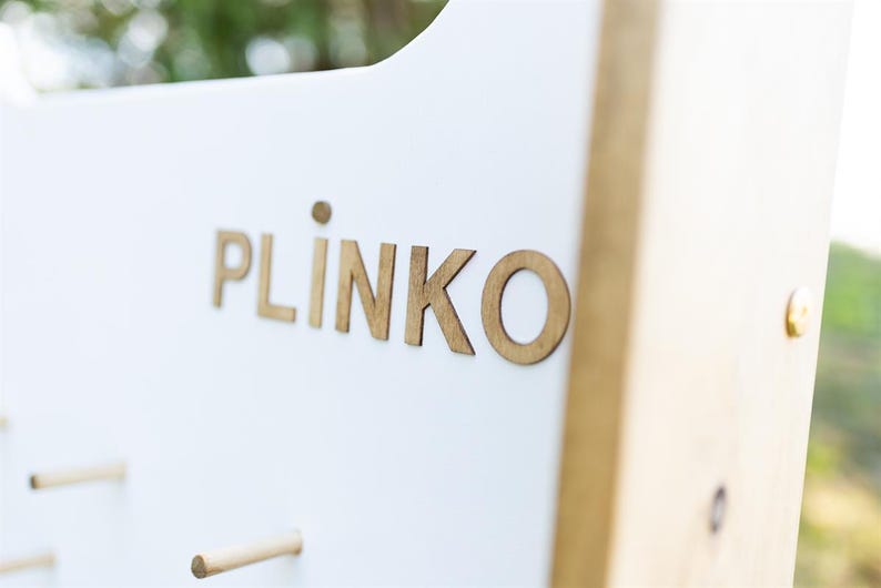 DIY Modern Kids Play Plinko Board, Play Plinko Board, Woodworking ...