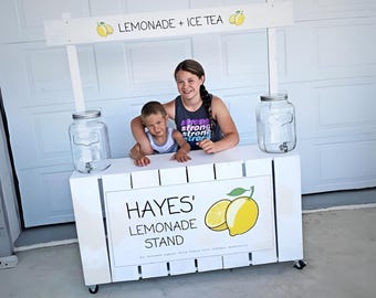 DIY Kids Play Lemonade Stand, Kids Play Lemonade Stand, Woodworking Kids Play, Digital PDF Plans ...