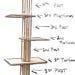 DIY Modern Cat Tree, Modern Cat Tree, Woodworking Cat Tree, Mid-century ...